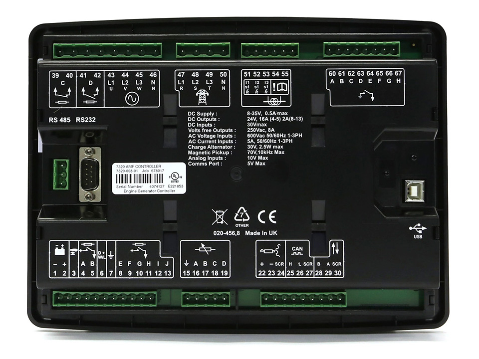 Control Module DSE 7320 AMF Auto Mains (Utility) Failure Control Module ... Control Module DSE 7320 AMF Auto Mains (Utility) Failure Control Module ...