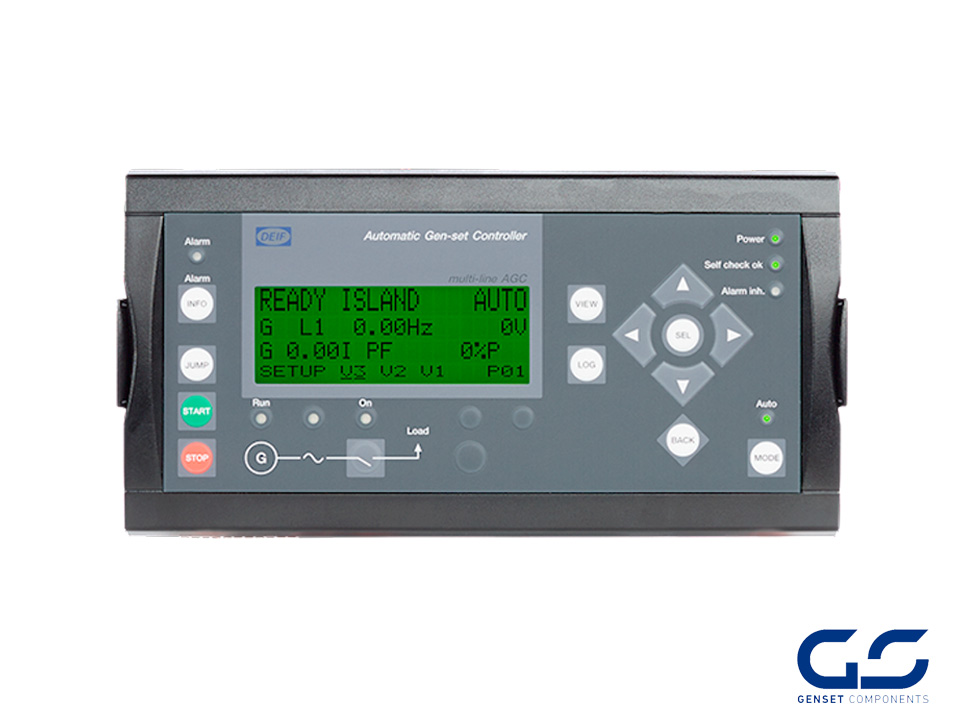 Deif Agc 4 Automatic Genset Controller Genset Components Genset