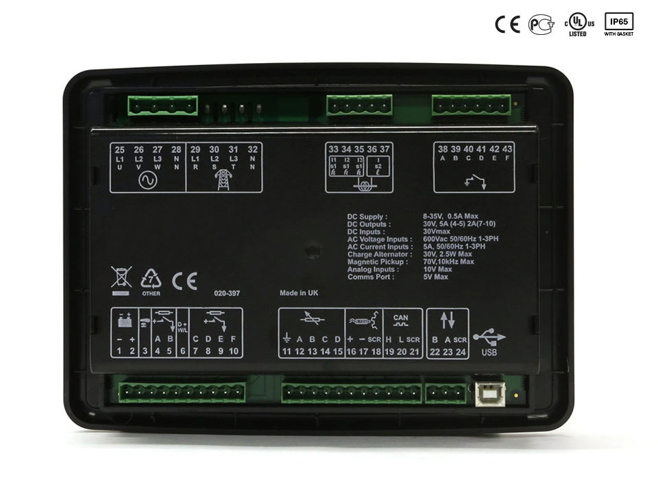 Control Module DSE 6110 MKII Auto Start Control Module DSE6110-03 ... Control Module DSE 6110 MKII Auto Start Control Module DSE6110-03 ...