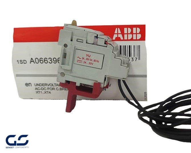 UNDERVOLTAGE RELEASE WIRED 24-30V AC/DC FOR C. BREAKER FIXED-PLUG-IN X ...