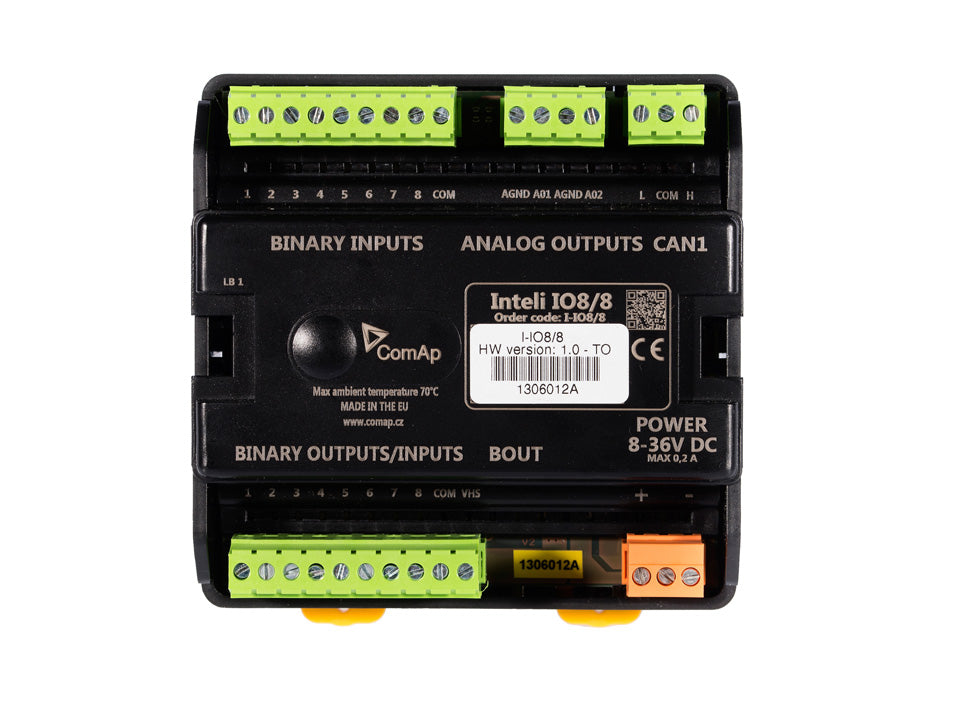 Inteli IO8/8 Binary Inputs/Outputs ComAp (I-IO8/8) – GS Components