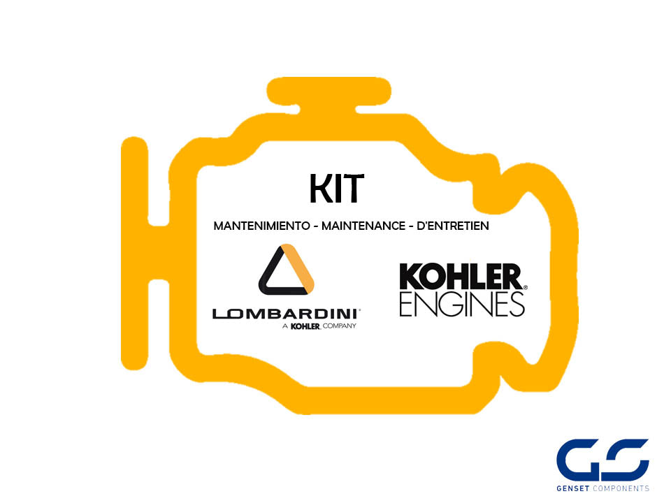 Maintenance Kit 500 Hours Engine Kohler KDI 2504 TM – GS Components