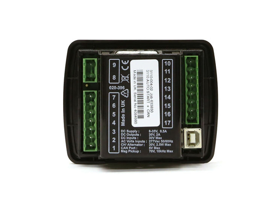 Control Module DSE 3110 Manual & Auto start + MPU 3110-01 Deep Sea Ele ...
